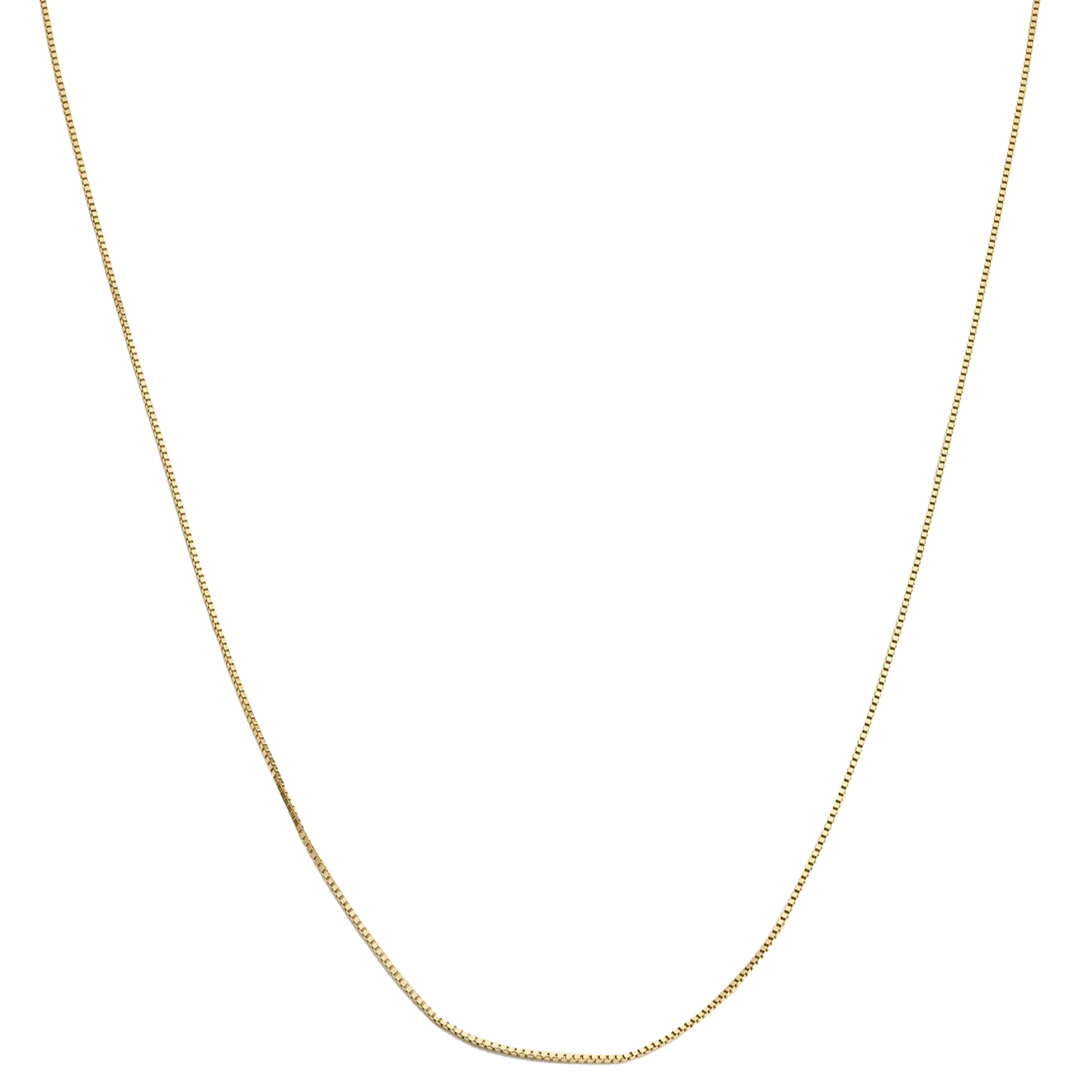 Kirstin Ash Fine Box Chain, 9k Gold – Lily and Mitchell