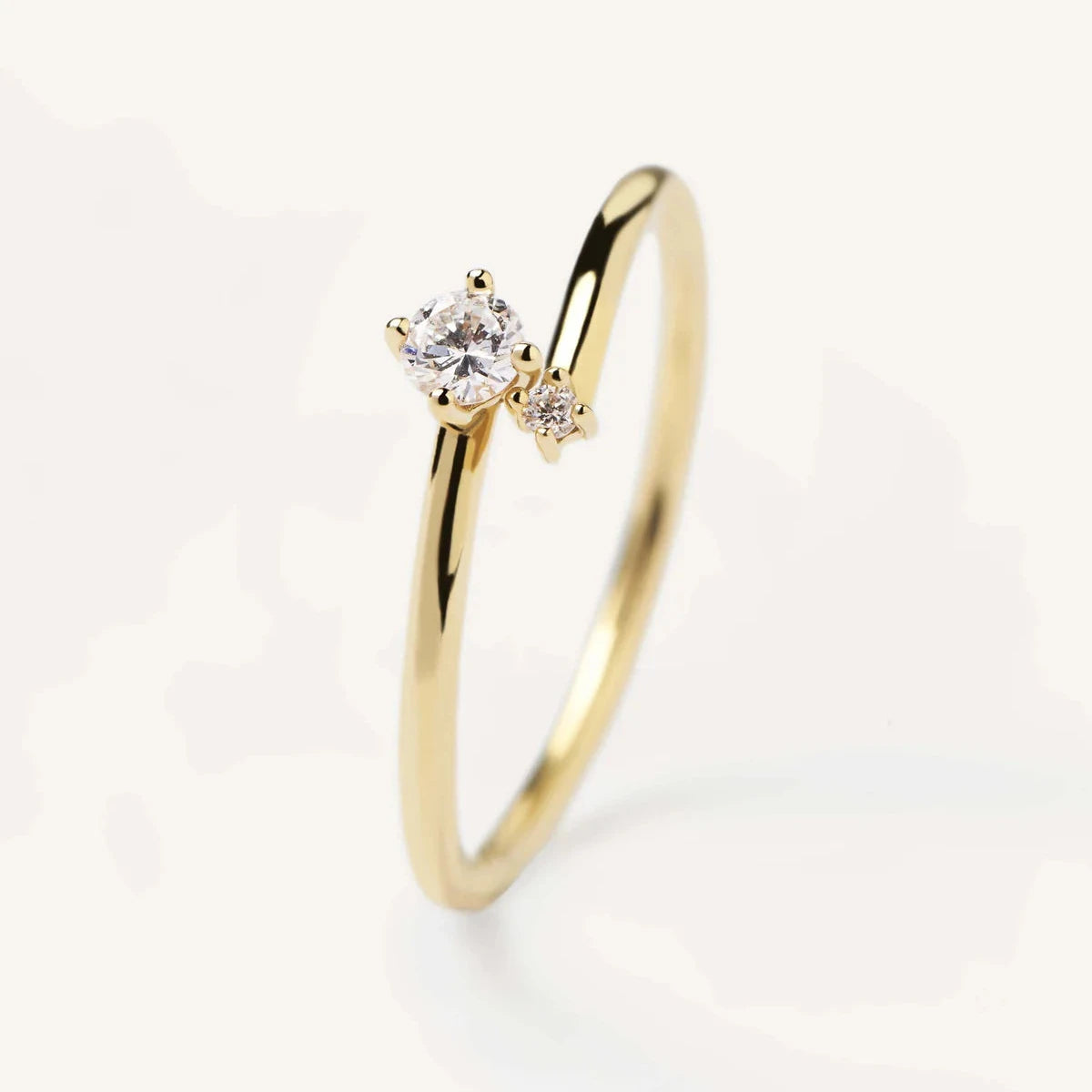 PD Paola Fine 18k Gold Diamond Duo Ring – Lily and Mitchell